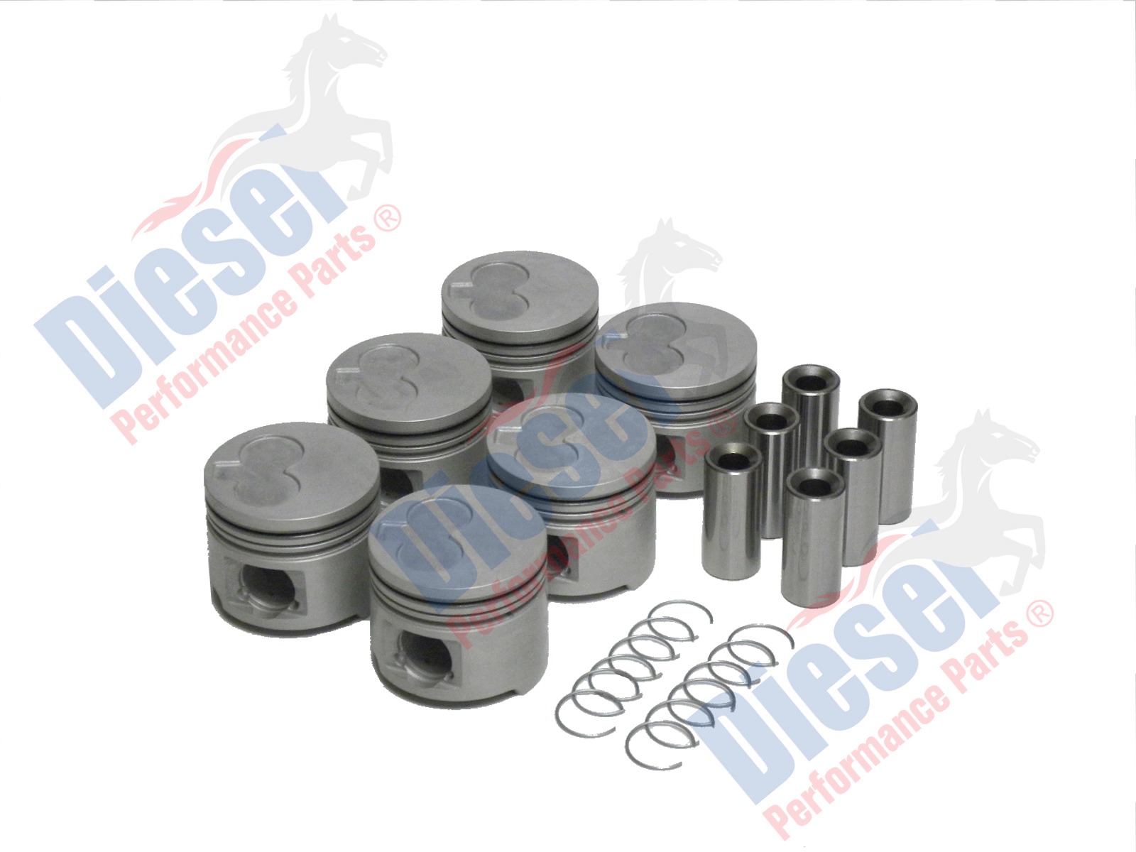 Piston 0.50 mm oversize, Pre-topped - Engine Australia